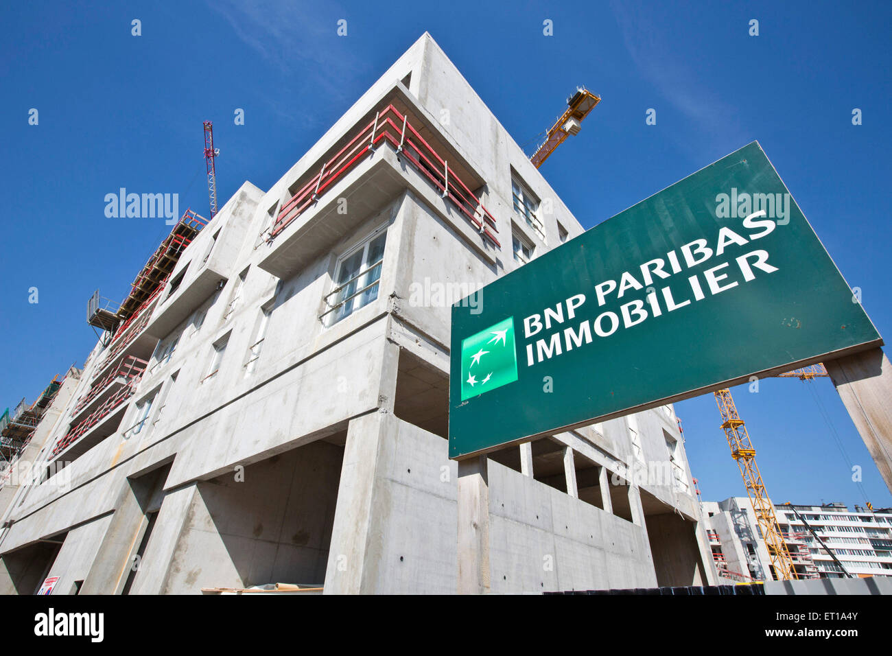 Real Estate in Paris and surrounding Stock Photo - Alamy