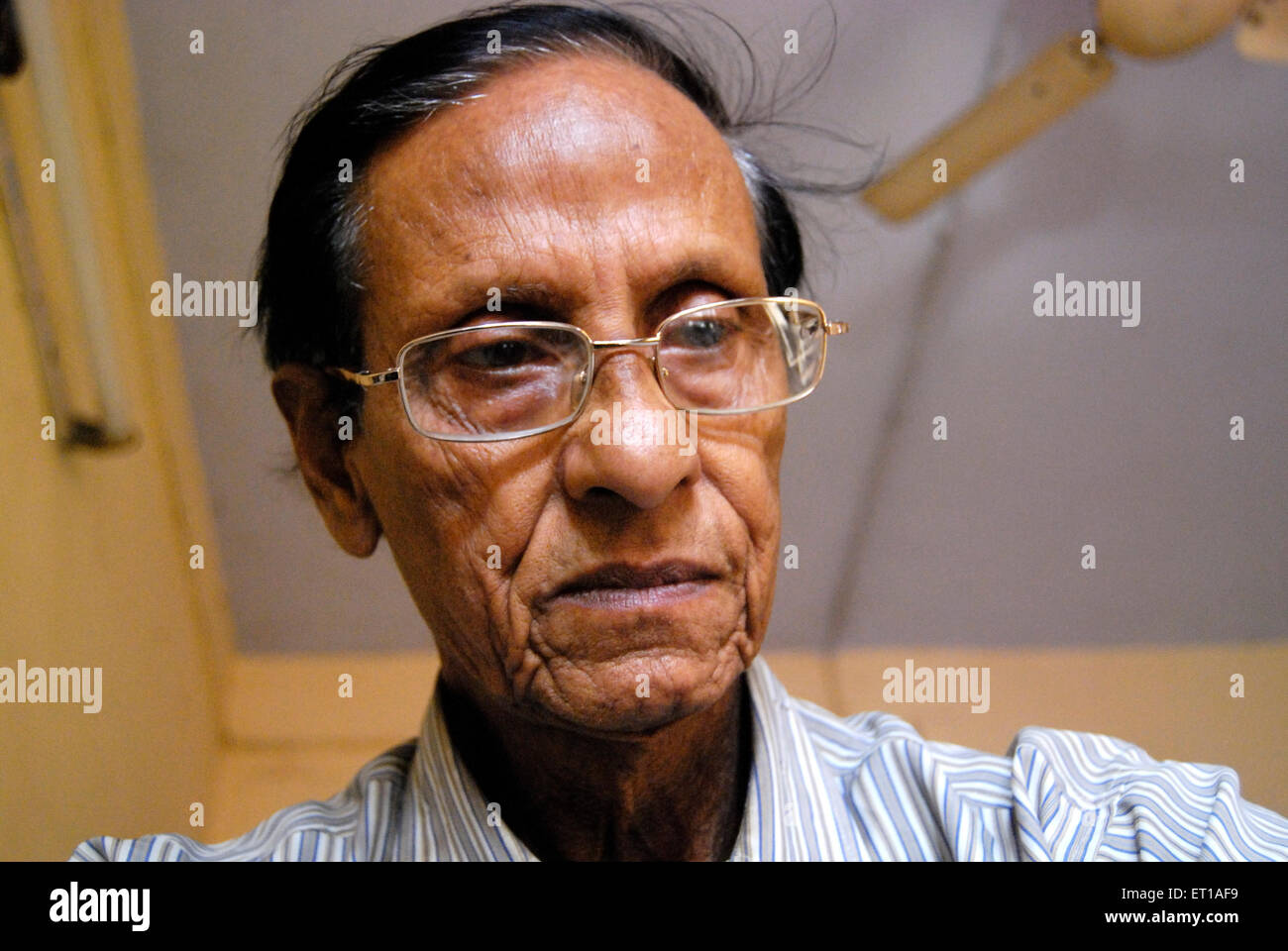 Portrait of photographer Ranjit Sen ; Varanasi ; Uttar Pradesh ; India MR Stock Photo - Alamy