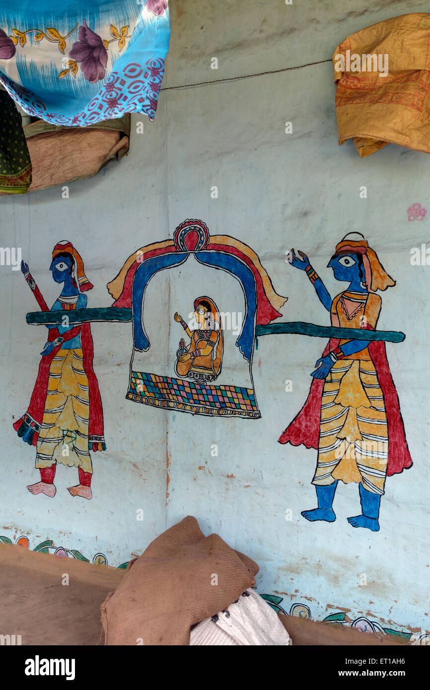 Madhubani painting hi-res stock photography and images - Alamy