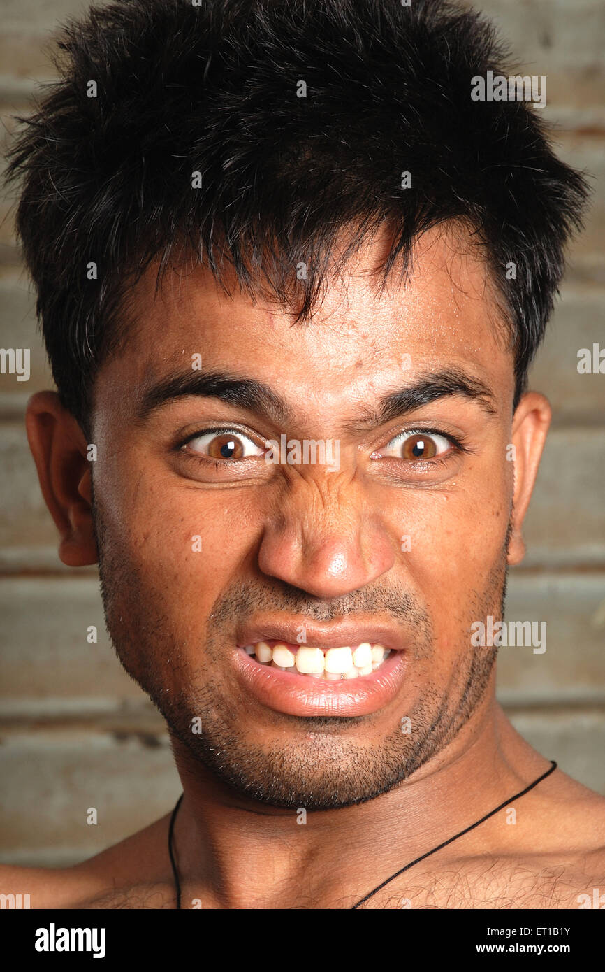 Angry man MR#780A Stock Photo - Alamy