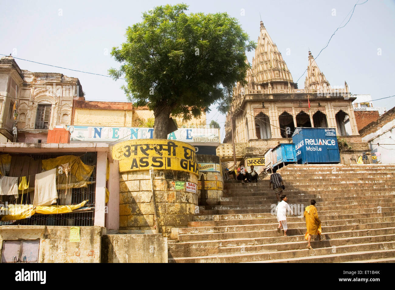 Hindu Temple Shrine Varanasi High Resolution Stock Photography and ...