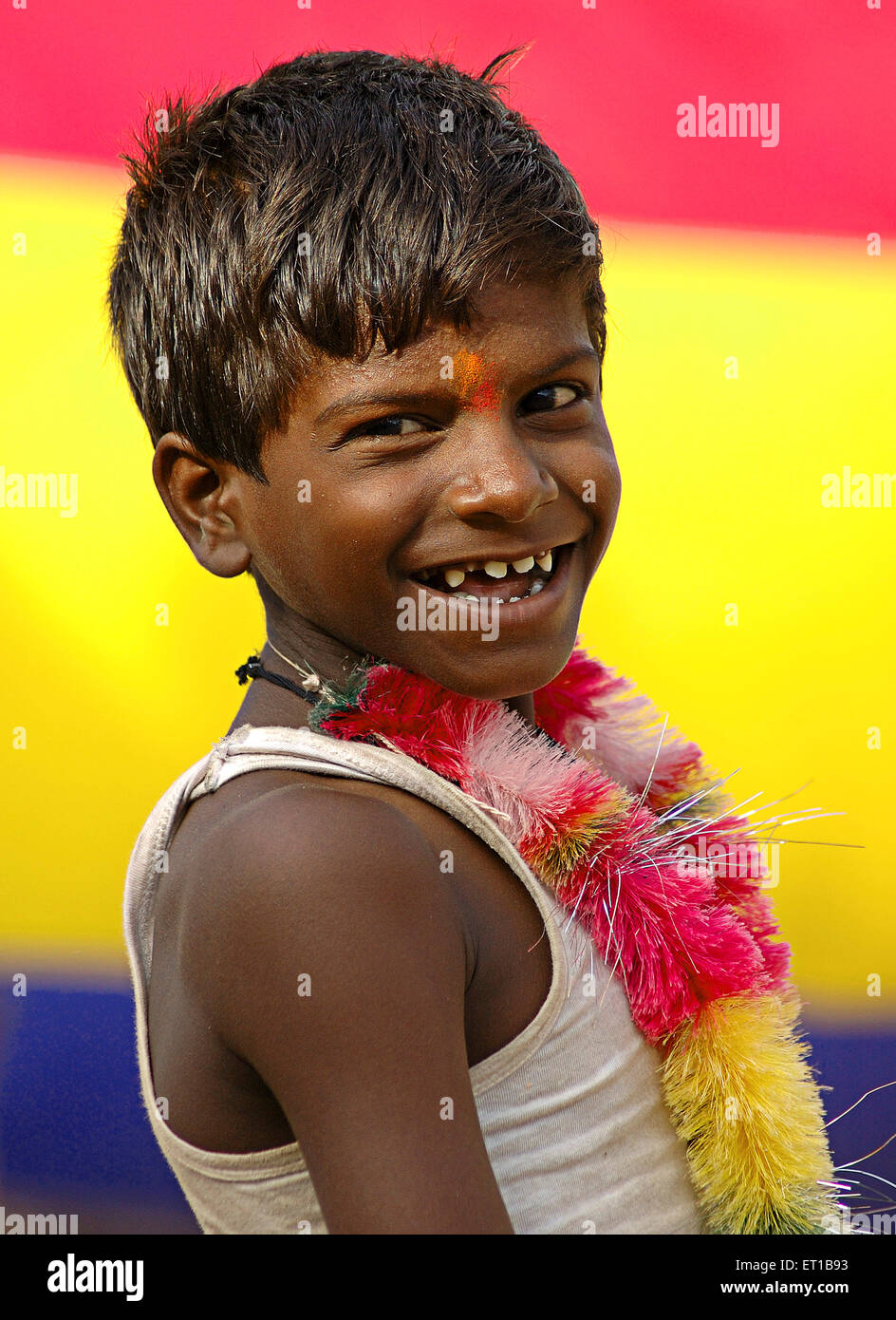 Young boy laughing ; Jodhpur ; Rajasthan ; India MR#746B Stock Photo ...