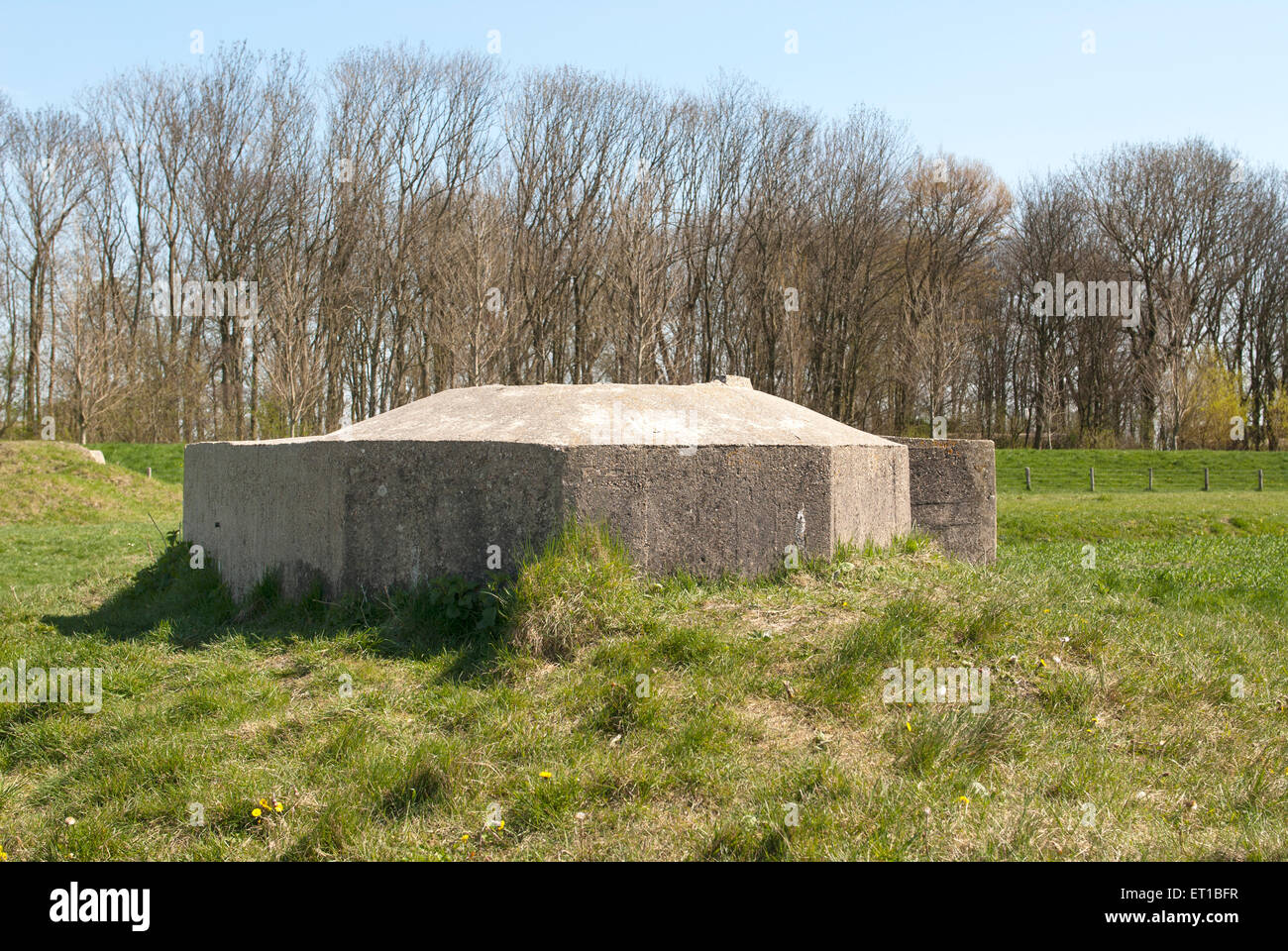 German bunker of the type tobruk from WWII Stock Photo - Alamy