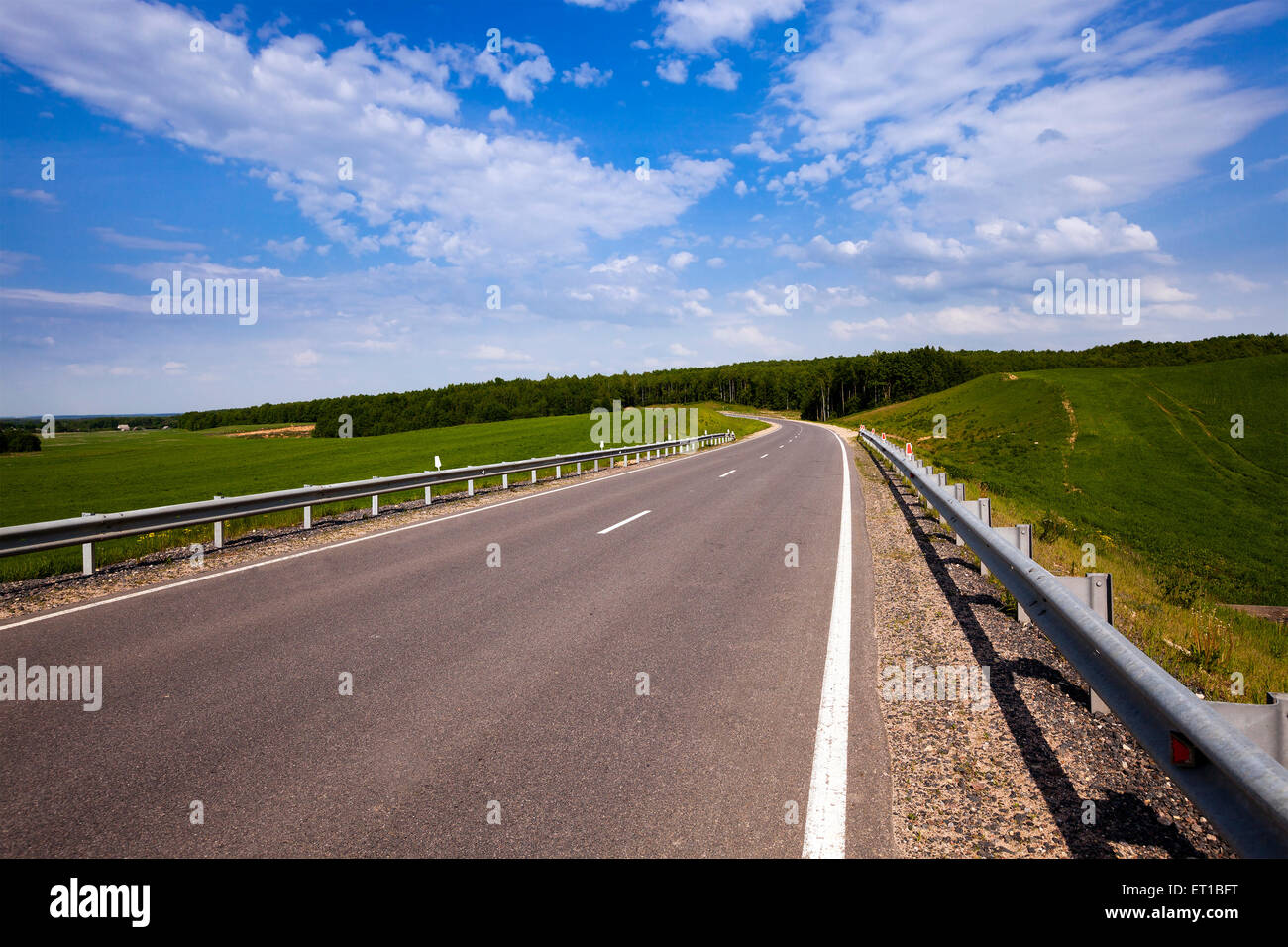 the asphalted road Stock Photo - Alamy