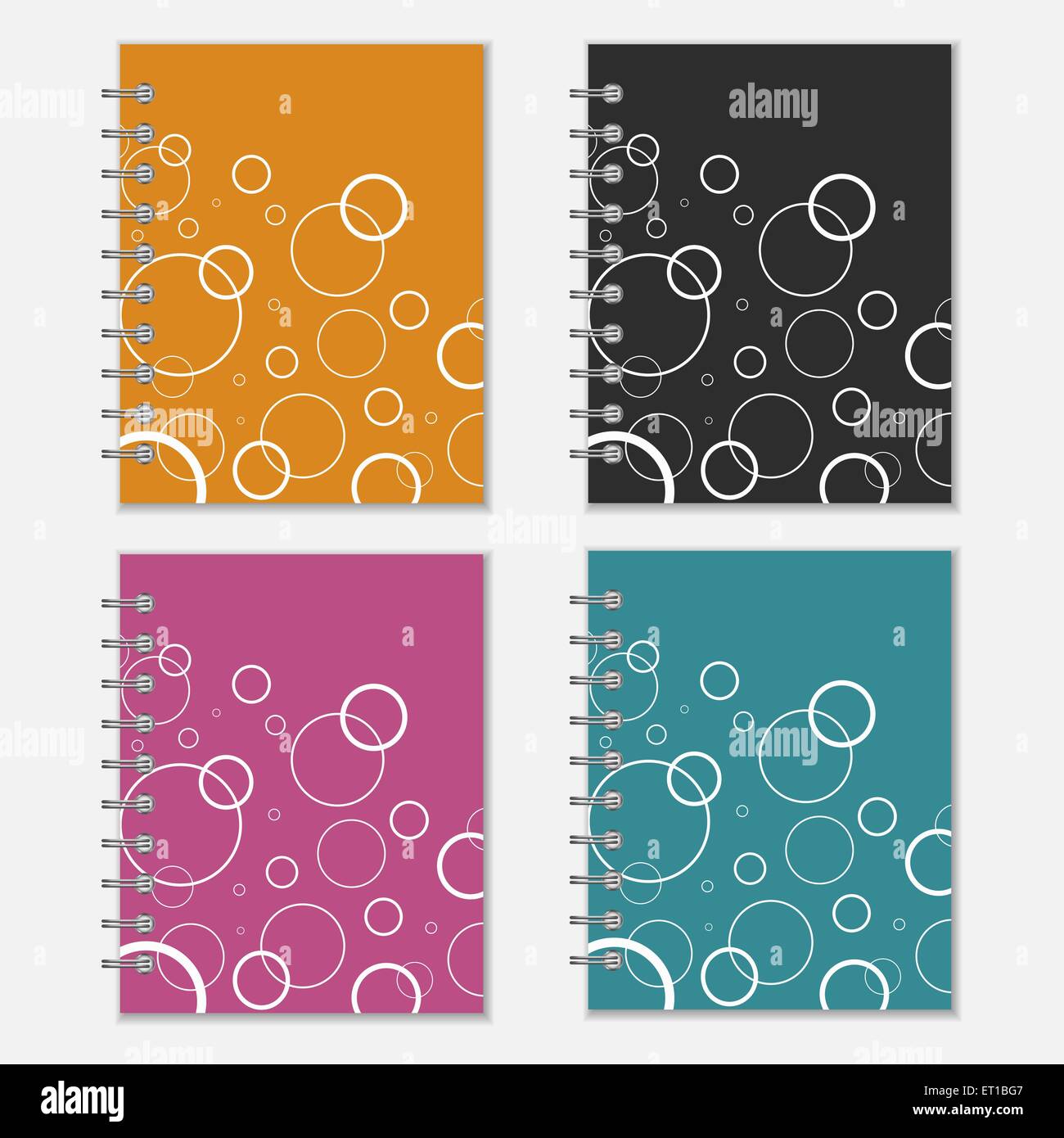Four ring binder Stock Vector Images - Alamy