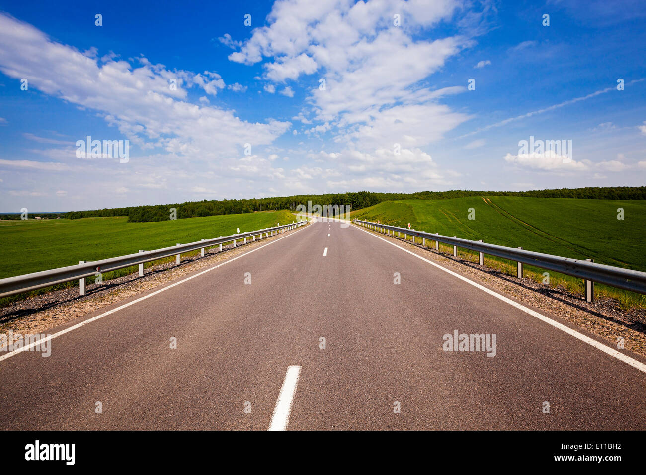 the asphalted road Stock Photo - Alamy