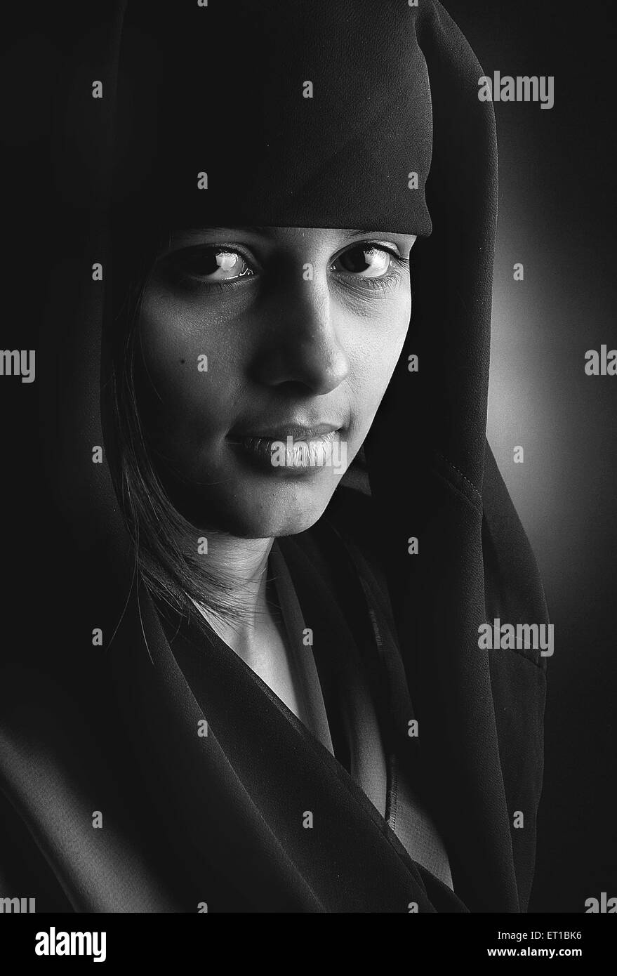 Black and asian girls Black and White Stock Photos & Images - Alamy