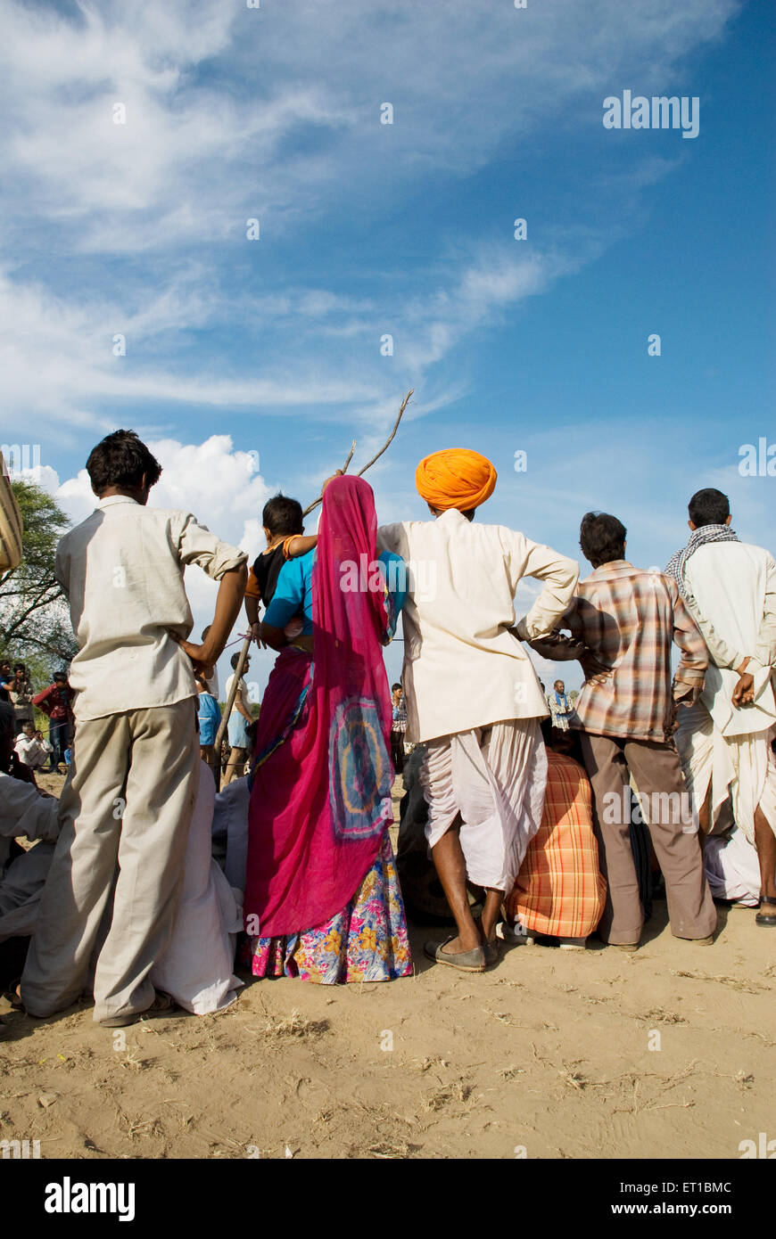 Rural family ; Rajasthan ; India Stock Photo - Alamy