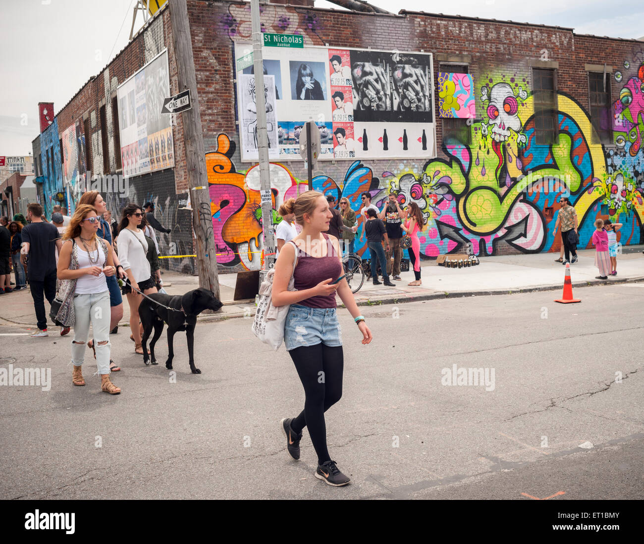 Bushwick new york murals hi-res stock photography and images - Alamy