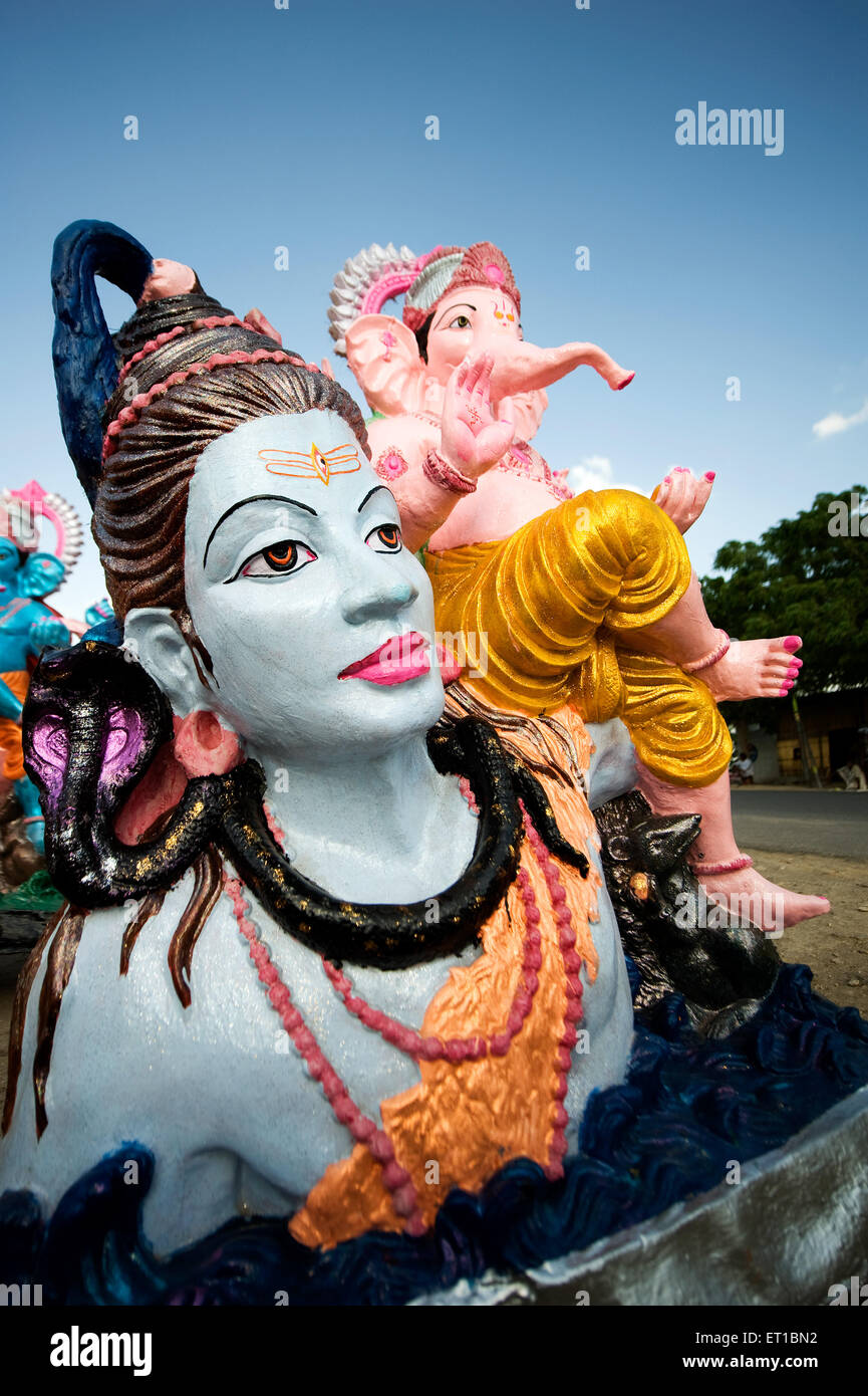 God Ganesha With Shiva