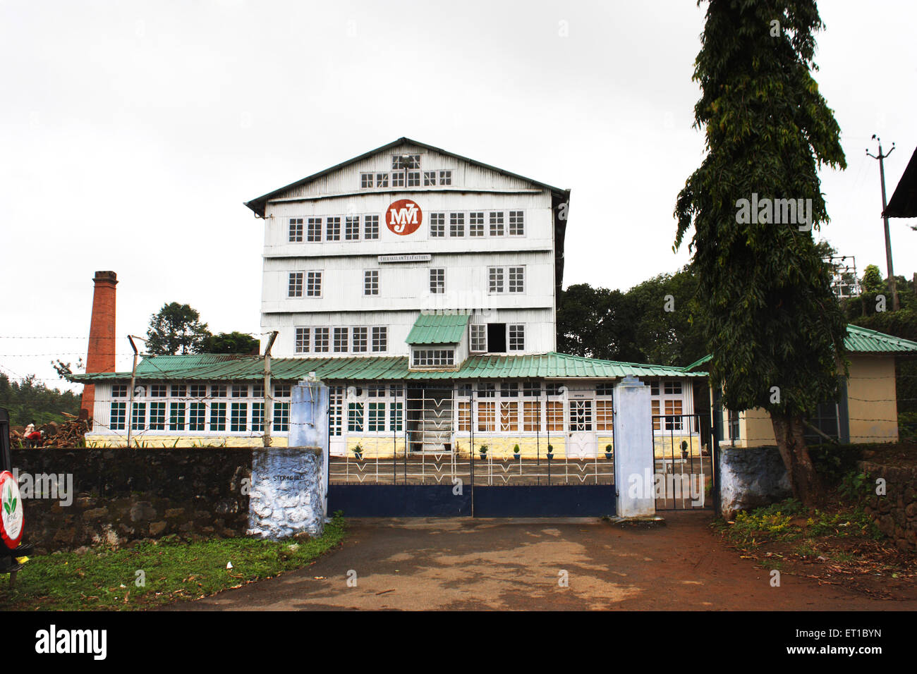 Tea processing factory ; Thekkady ; Kerala ; India Stock Photo - Alamy