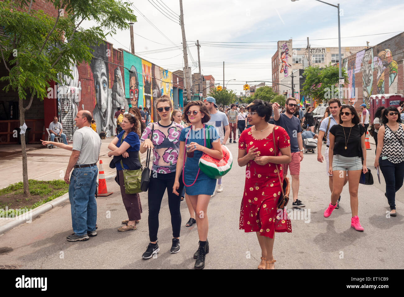 Bushwick new york murals hi-res stock photography and images - Alamy