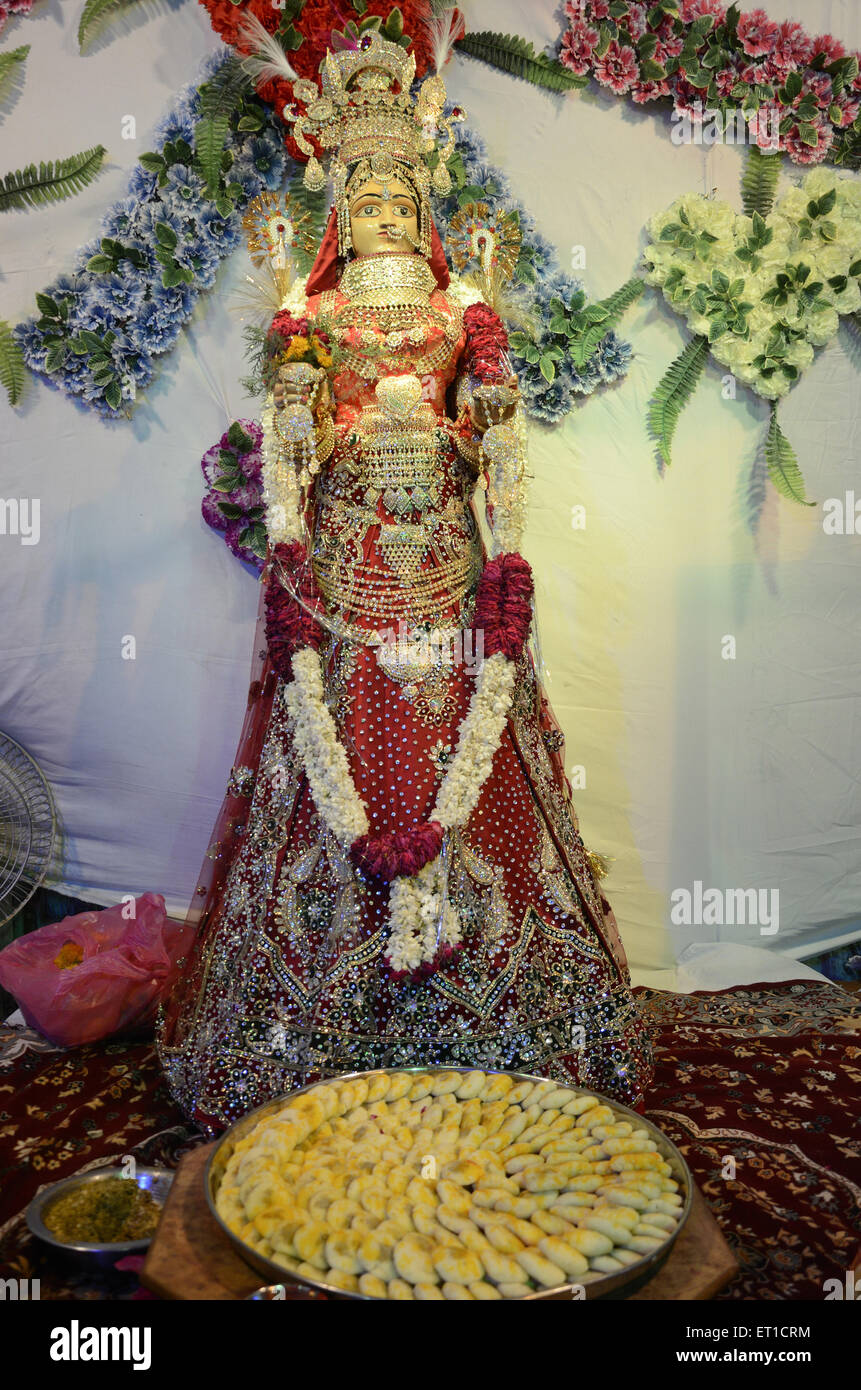 Idol of Gangaur festival in Jodhpur at Rajasthan India Stock Photo - Alamy