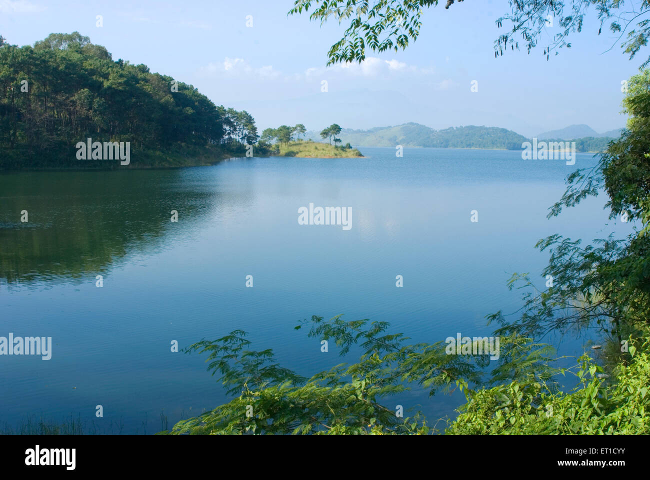 Umiam Lake ; reservoir ; Shillong ; Meghalaya ; India ; Asia ; Asian ...