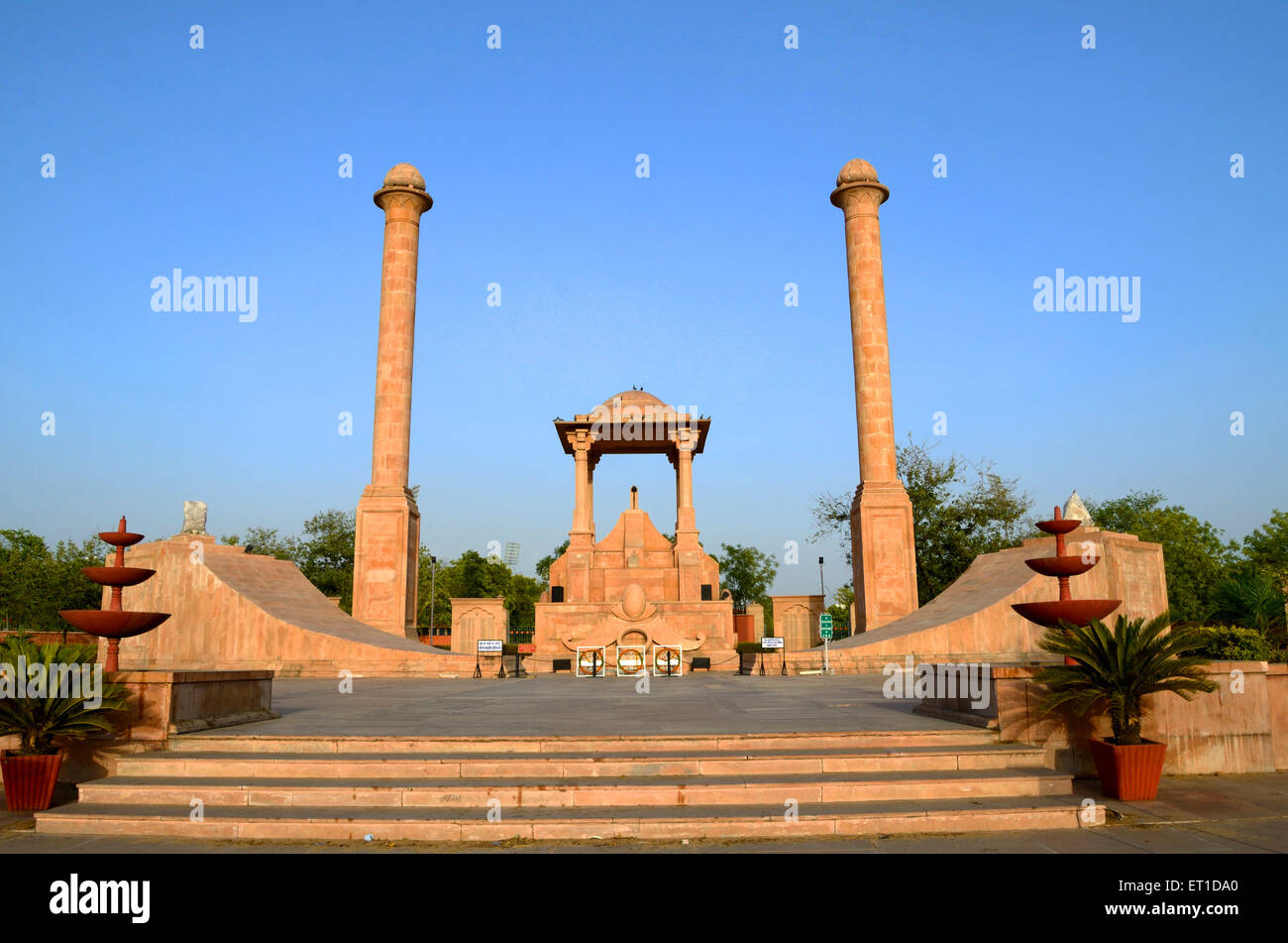 Shaheed Smaarak Shaheed Smarak Jaipur Rajasthan India Stock Photo - Alamy