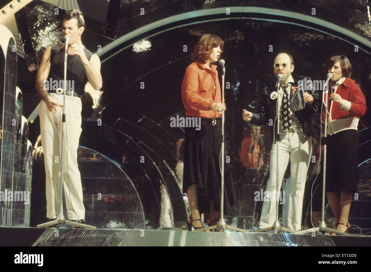 THE MANHATTAN TRANSFER US group in 1977 Stock Photo - Alamy