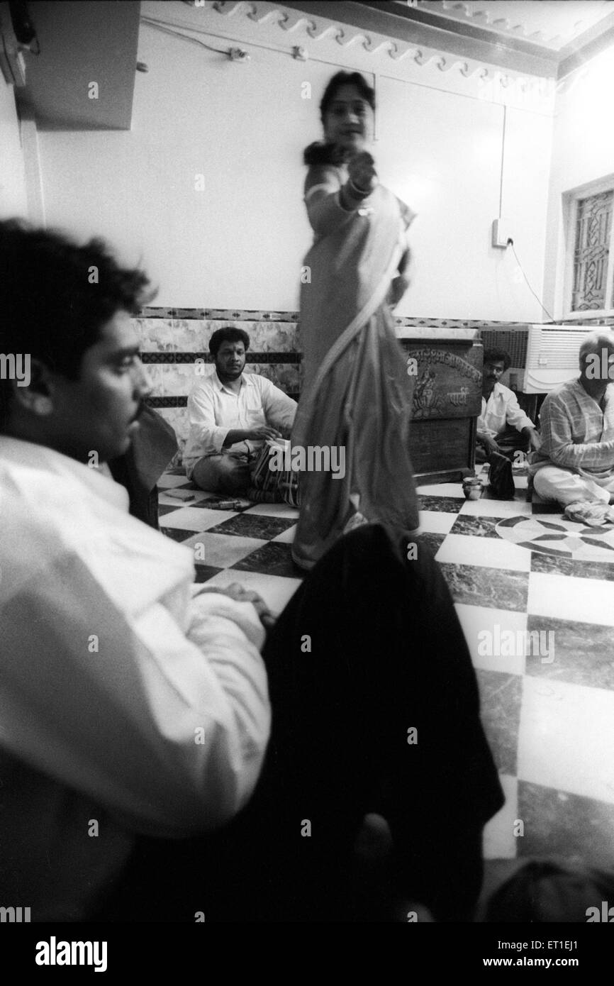 Lavani traditional dance form ; Modnib ; Maharashtra ; India NO MR ...