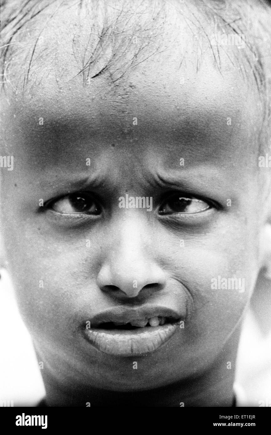 Blind boy at Victoria blind school ; Bombay Mumbai ; Maharashtra ...