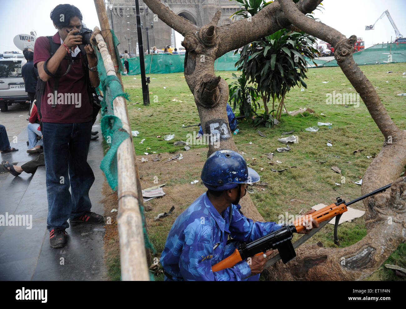 Indian rapid action force raf hi-res stock photography and images - Alamy