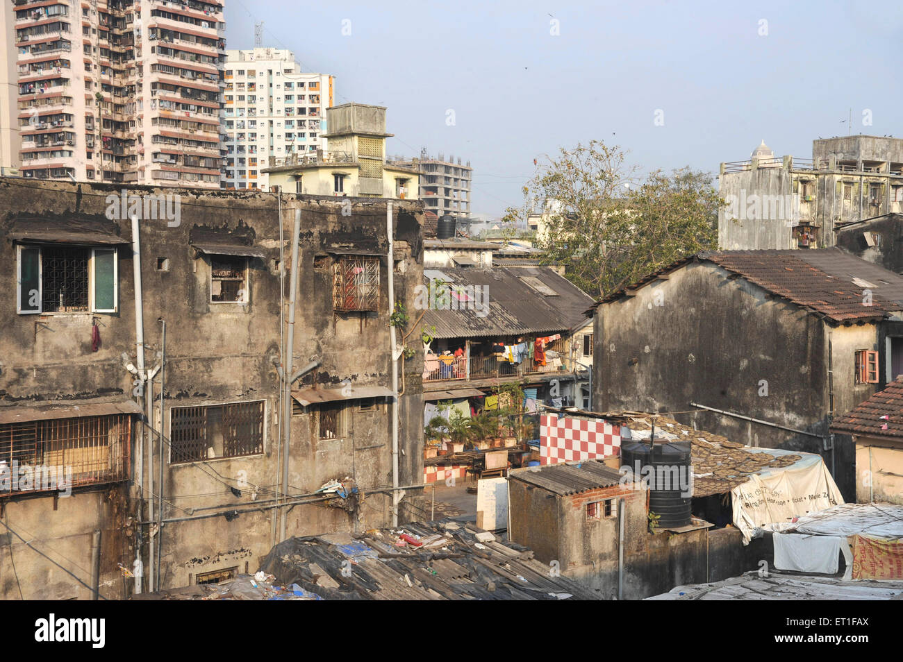 Indian chawls hi-res stock photography and images - Alamy