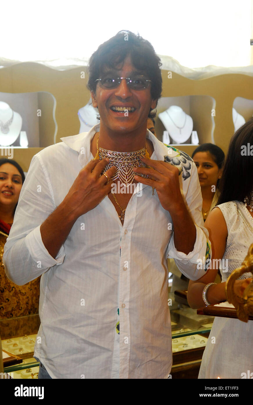 Chunky Panday, Suyash Panday, Indian film actor, India, Asia Stock ...