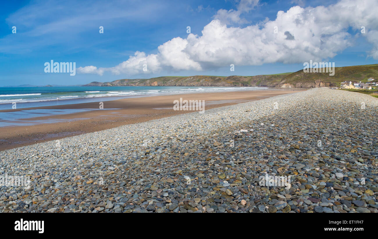 The beautiful Newgale Beach Pembrokeshire Wales UK Stock Photo - Alamy
