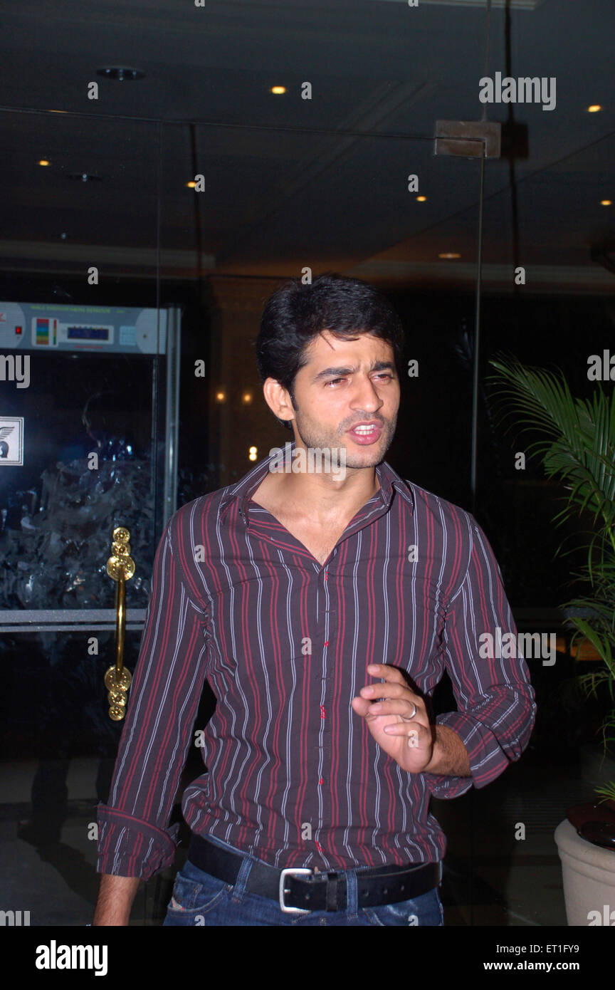 Hiten Tejwani, Indian television actor, India, Asia Stock Photo - Alamy