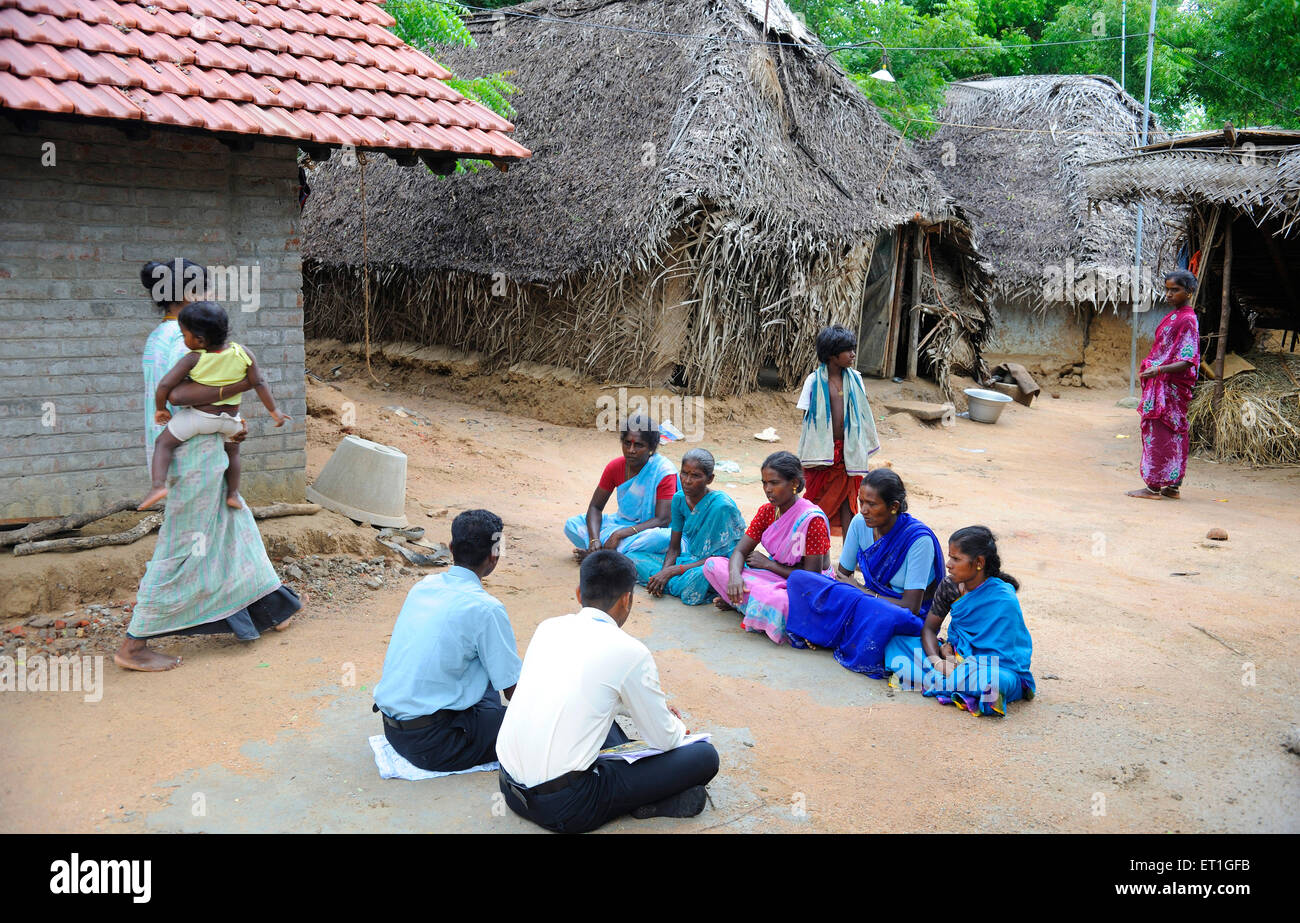 Rural ladies and volunteers of ngo kshtriya gramin financial services ...