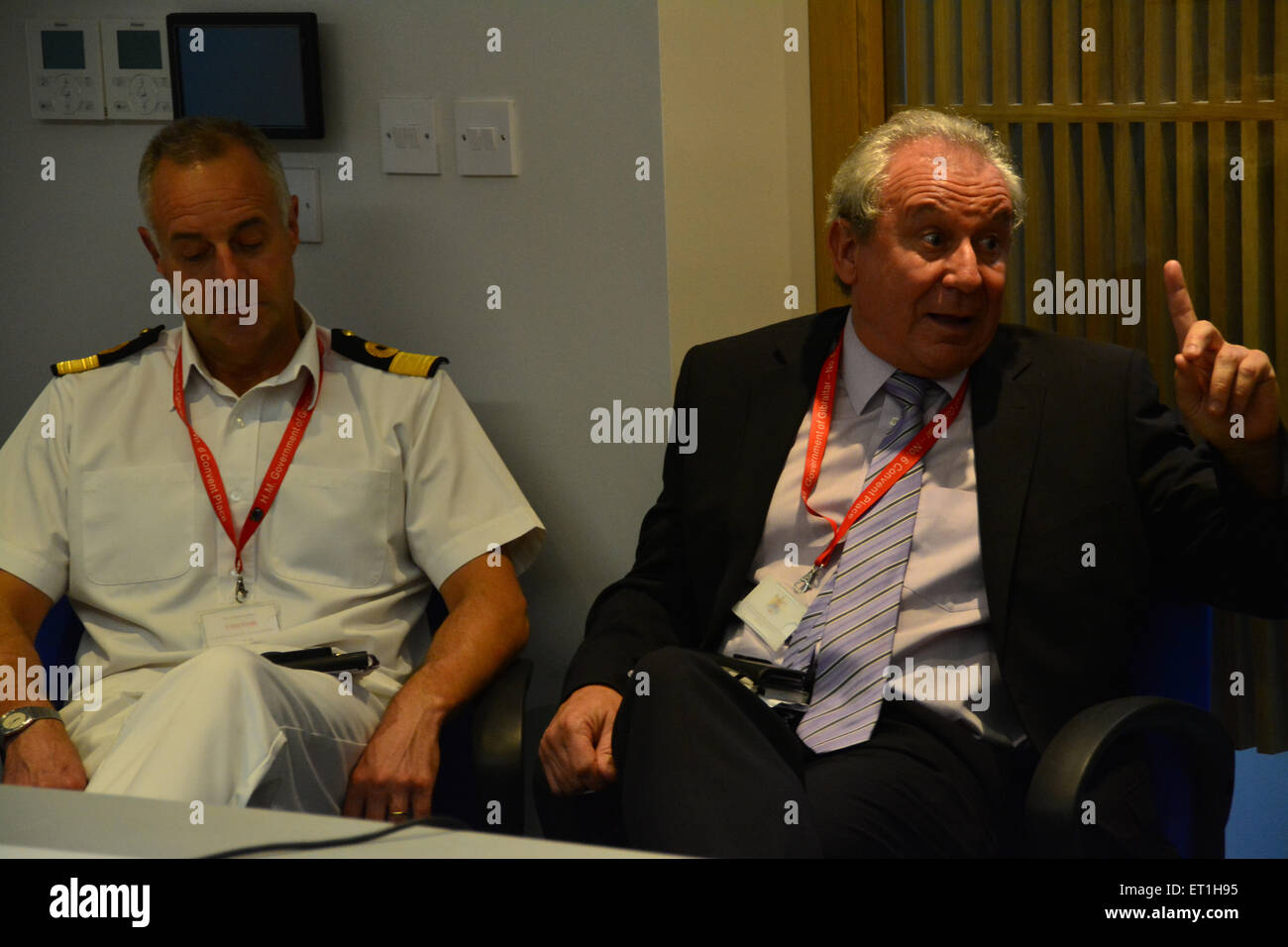 Gibraltar - 10th June 2015 - A representative from Gibraltar's ...