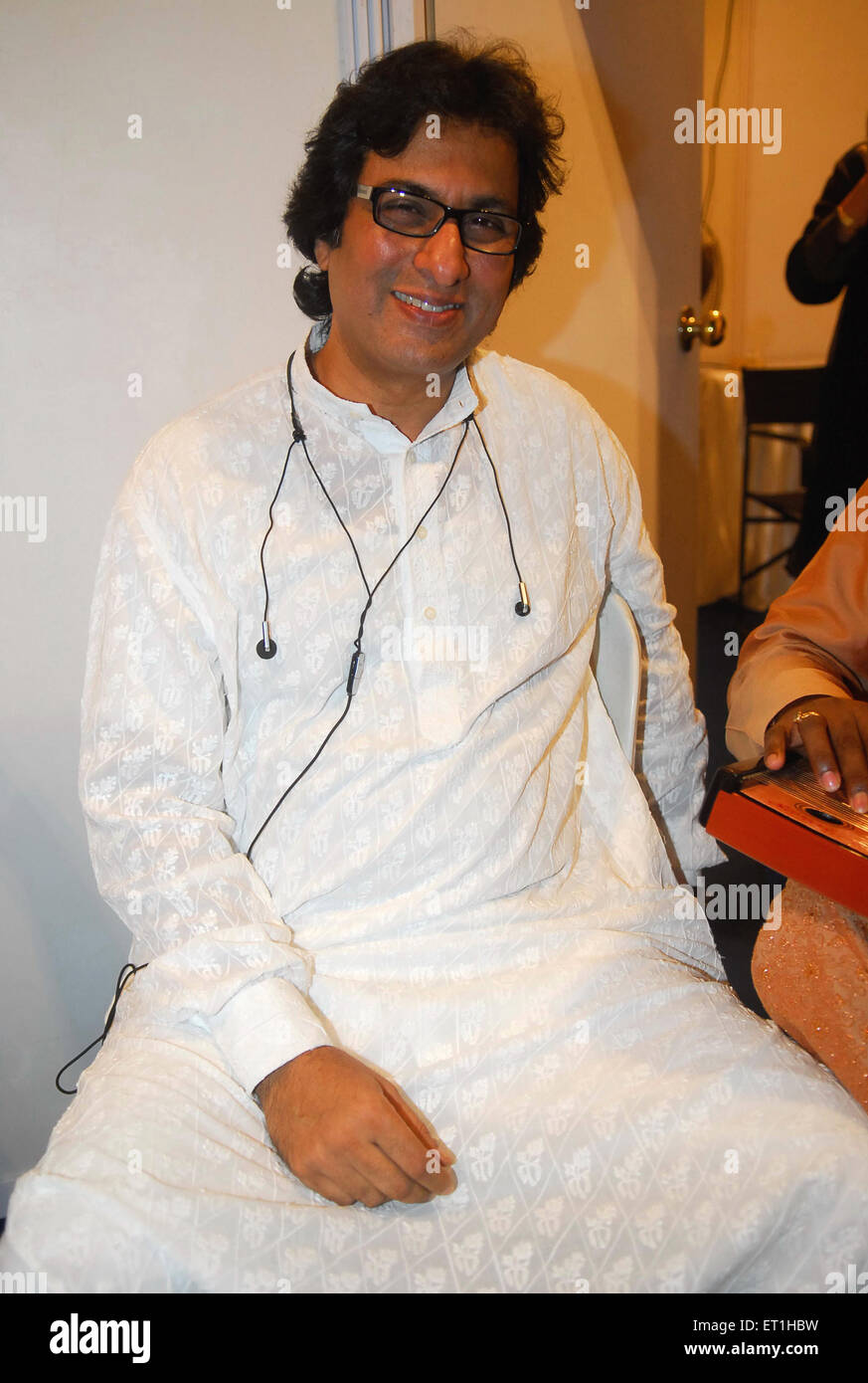 Talat Aziz Indian ghazal singer India Asia Stock Photo - Alamy