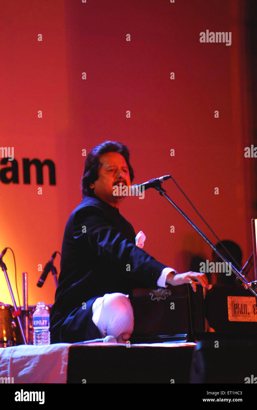 Pankaj Udhas Indian ghazal playback singer india Stock Photo - Alamy