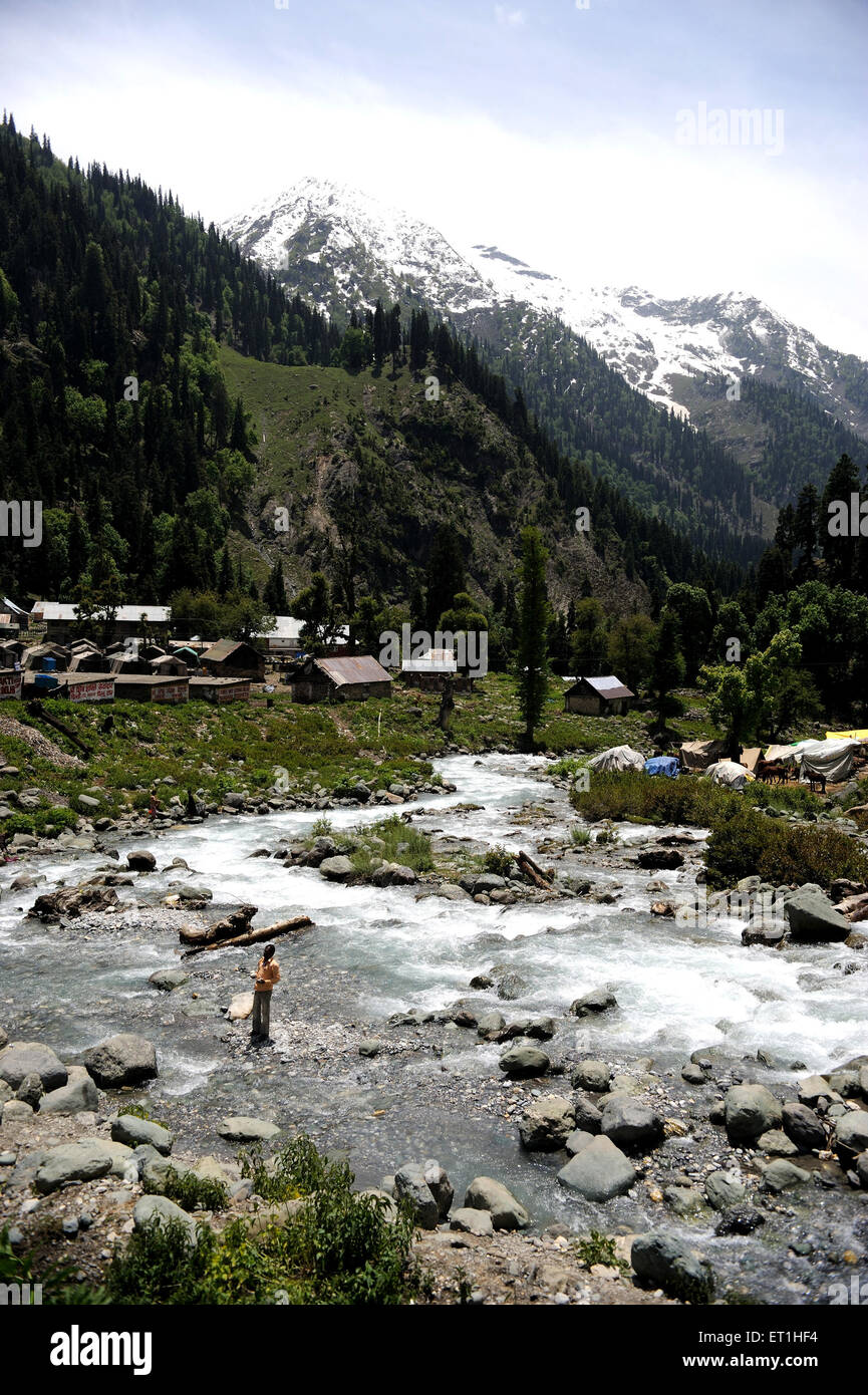Jhelum river, Kashmir, Jammu and Kashmir, Union Territory, UT, India ...