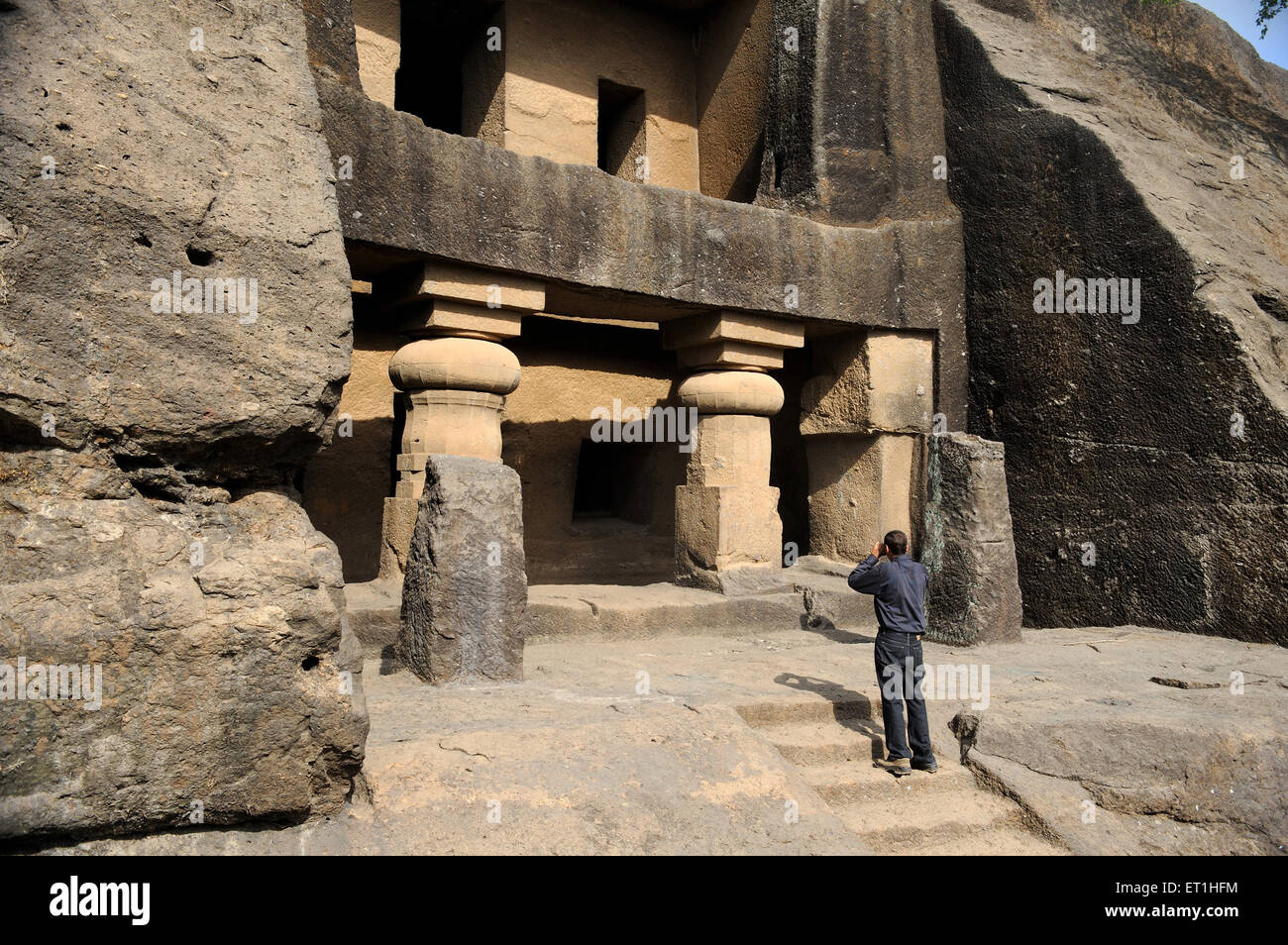 Elephanta caves ; Bombay Mumbai ; Maharashtra ; India Stock Photo - Alamy