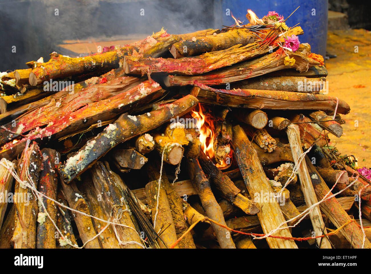 Burning Pyres High Resolution Stock Photography and Images - Alamy