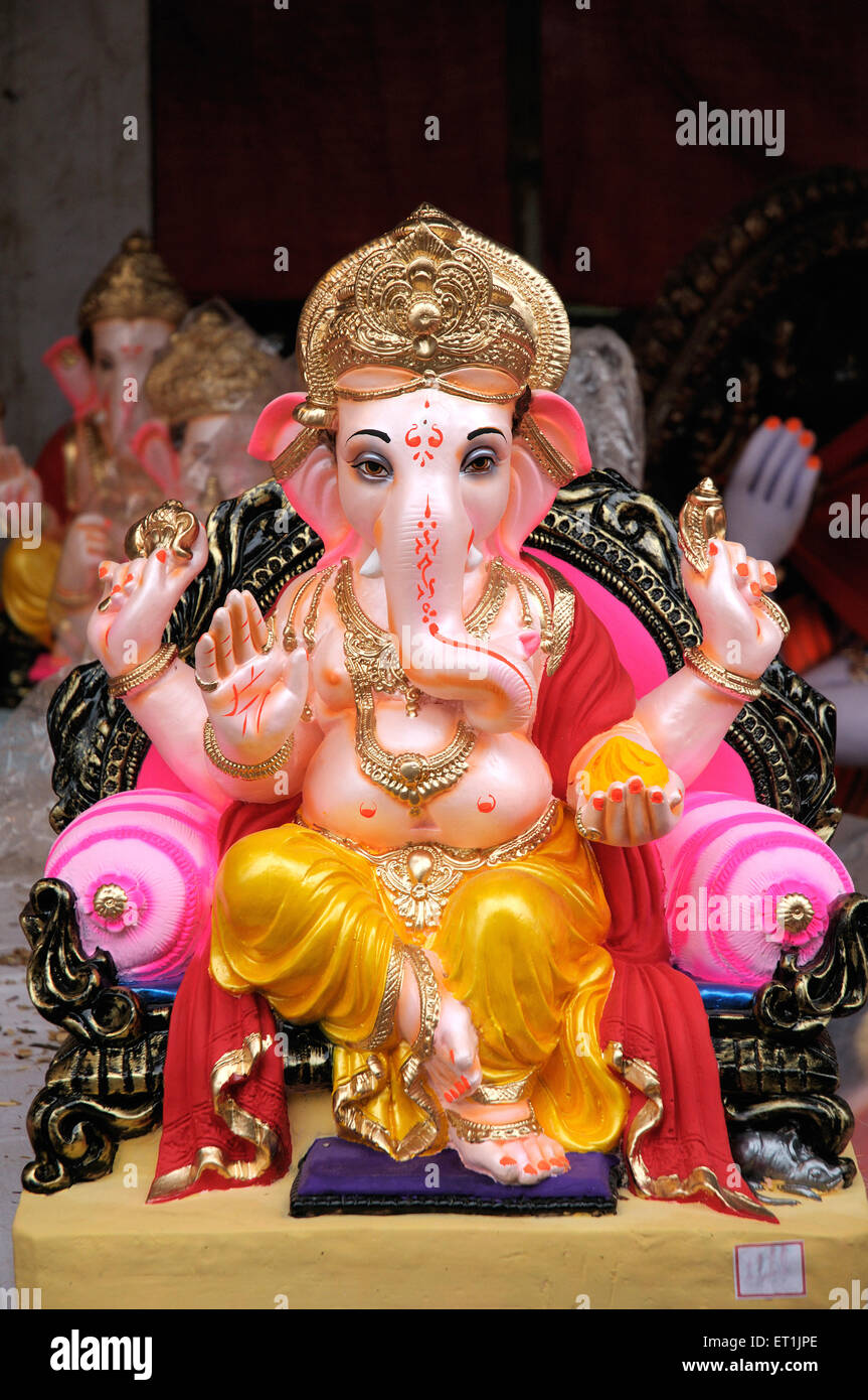 Lord Ganesh ; Pune ; Maharashtra ; India 22 August 2009 Stock Photo - Alamy