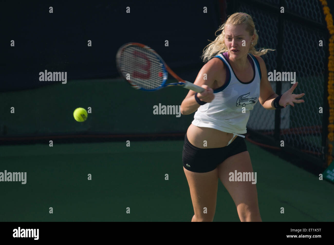 Women Playing Tennis Pune Maharashtra India Asia Dec 2010 Stock Photo ...