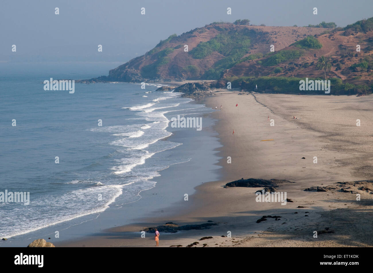 Vagator Beach Goa India Asia Stock Photo - Alamy