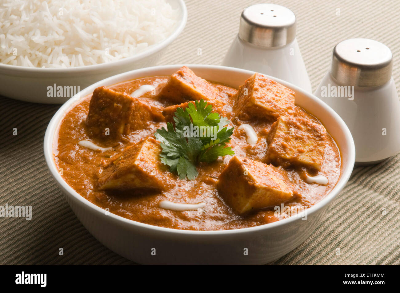 How To Make Paneer Butter Masala High Resolution Stock Photography and ...