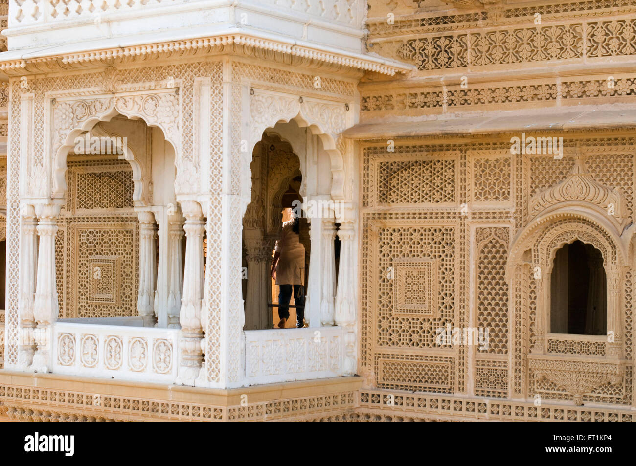 Jaisalmer rajasthan arch pillar hi-res stock photography and images - Alamy