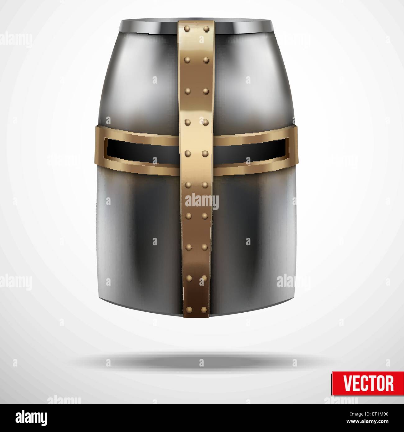Crusader Knight's Helmet Vector Background Stock Vector Image & Art - Alamy