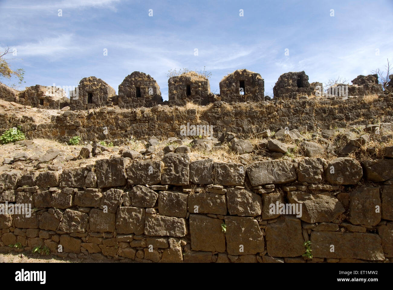 Fortress of Gavilgad fort at Chikhaldara ; district Amravati ...