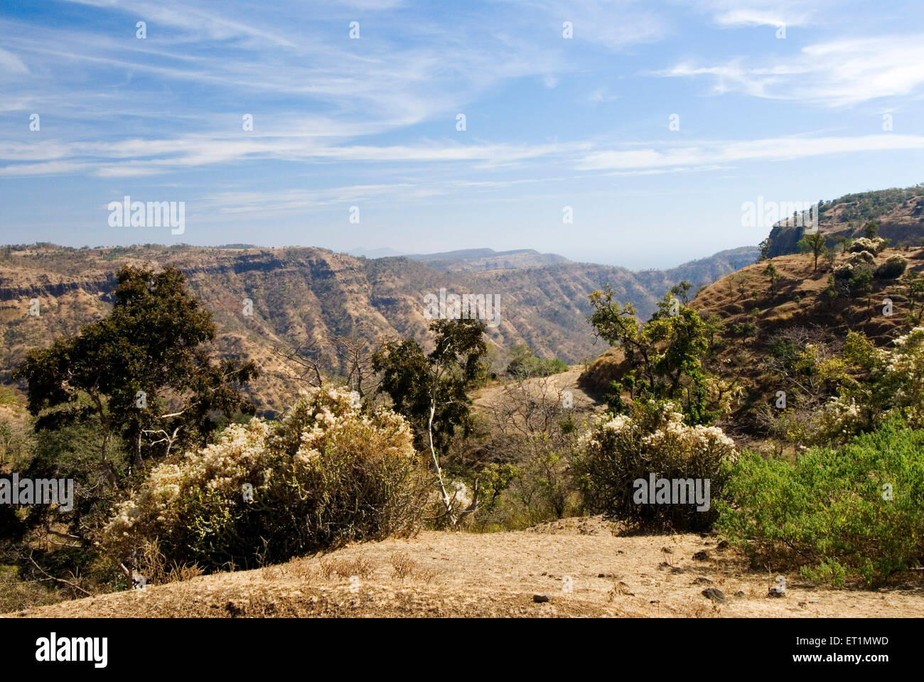 from Gavilgad fort, Chikhaldara, hill station, Satpura Range, Deccan ...