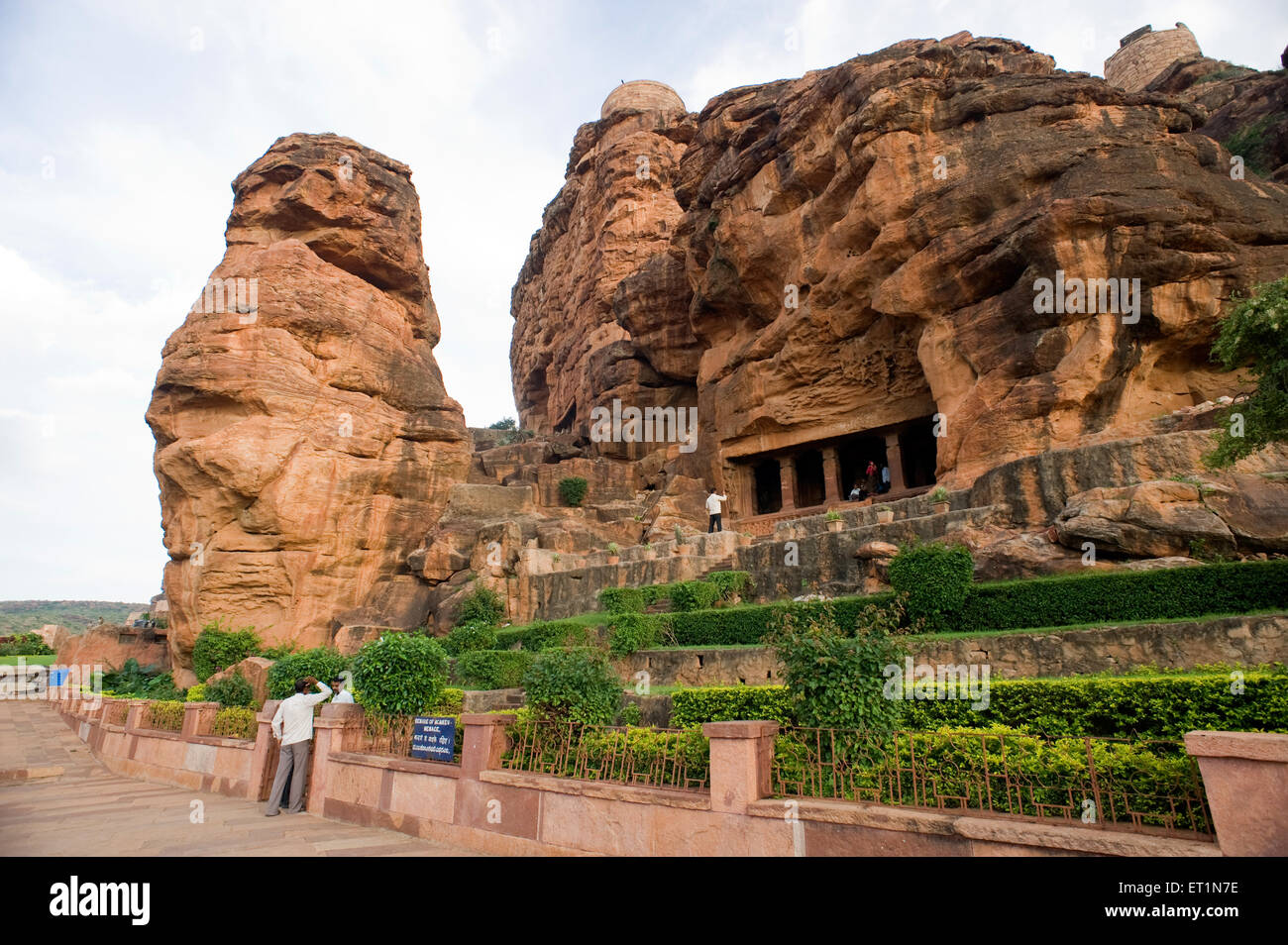 Badami caves ; Badami ; Bagalkot ; Karnataka ; India Stock Photo - Alamy
