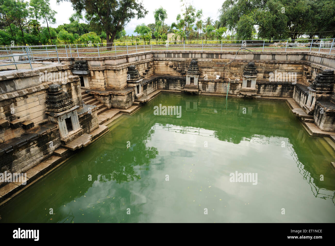 Manikesvara temple and stepped tank in Lakkundi ; Gadag ; Karnataka ...