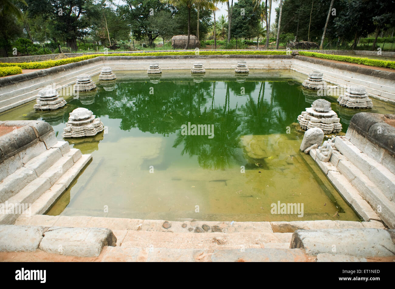 Hulikere temple pond hi-res stock photography and images - Alamy