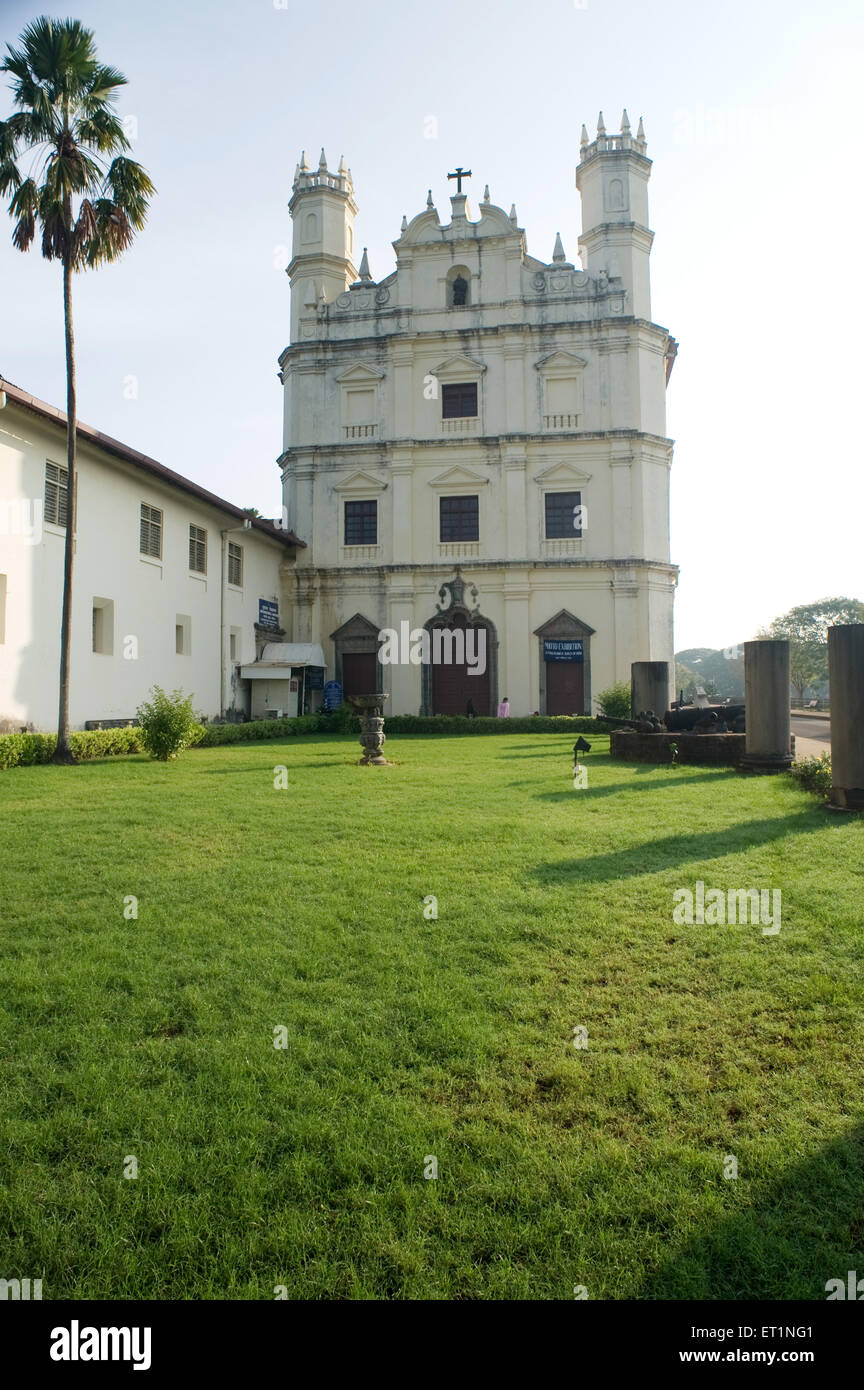 Convent and church of saint francis of assisi in Old Goa ; India Stock ...