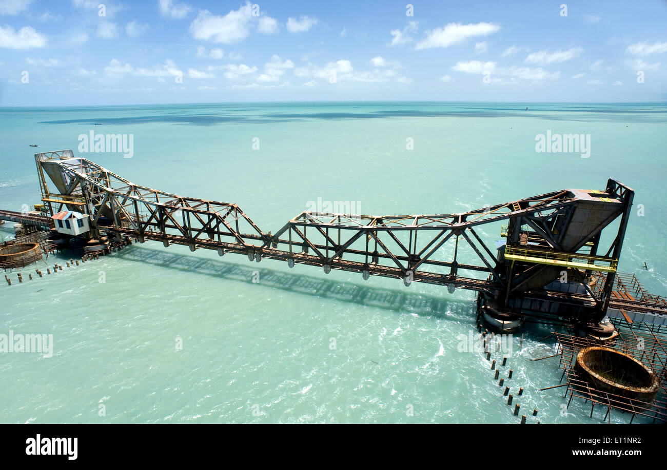 Pamban island aerial hi-res stock photography and images - Alamy
