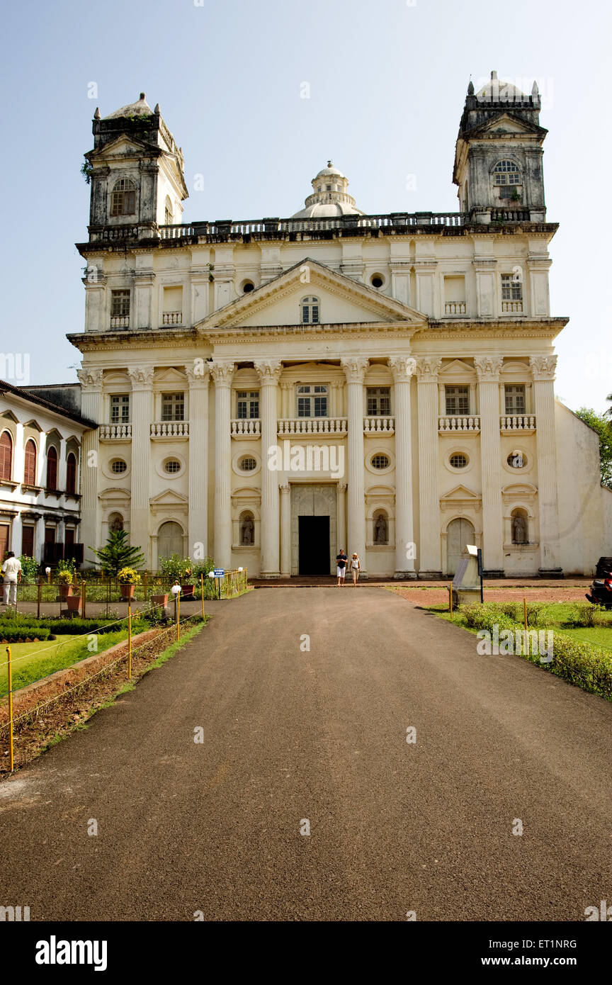 Old goa church hi-res stock photography and images - Alamy