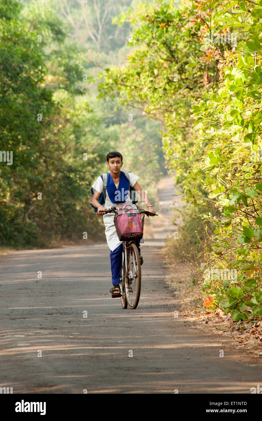 Indian kids on bicycle hi-res stock photography and images - Alamy