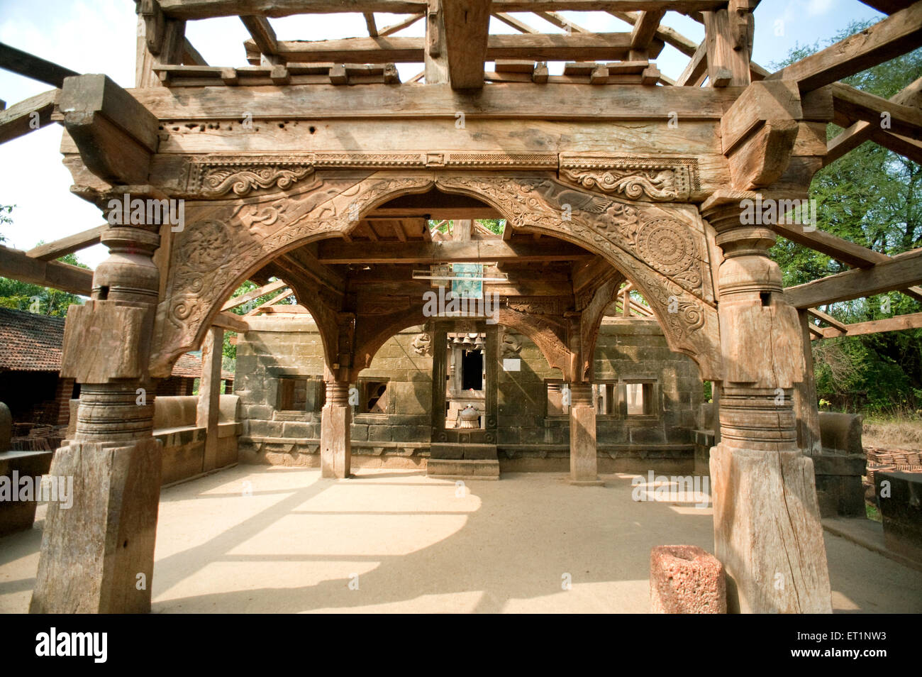 Sangmeshwar temple hi-res stock photography and images - Alamy